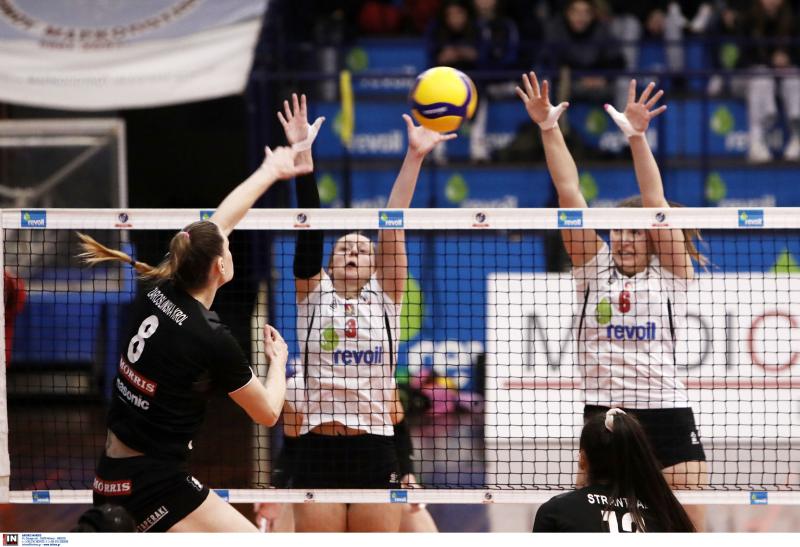 Volley League Γυναικών (16η αγωνιστική): Α.Ο. Μαρκοπούλου Revoil - Π.Α ...